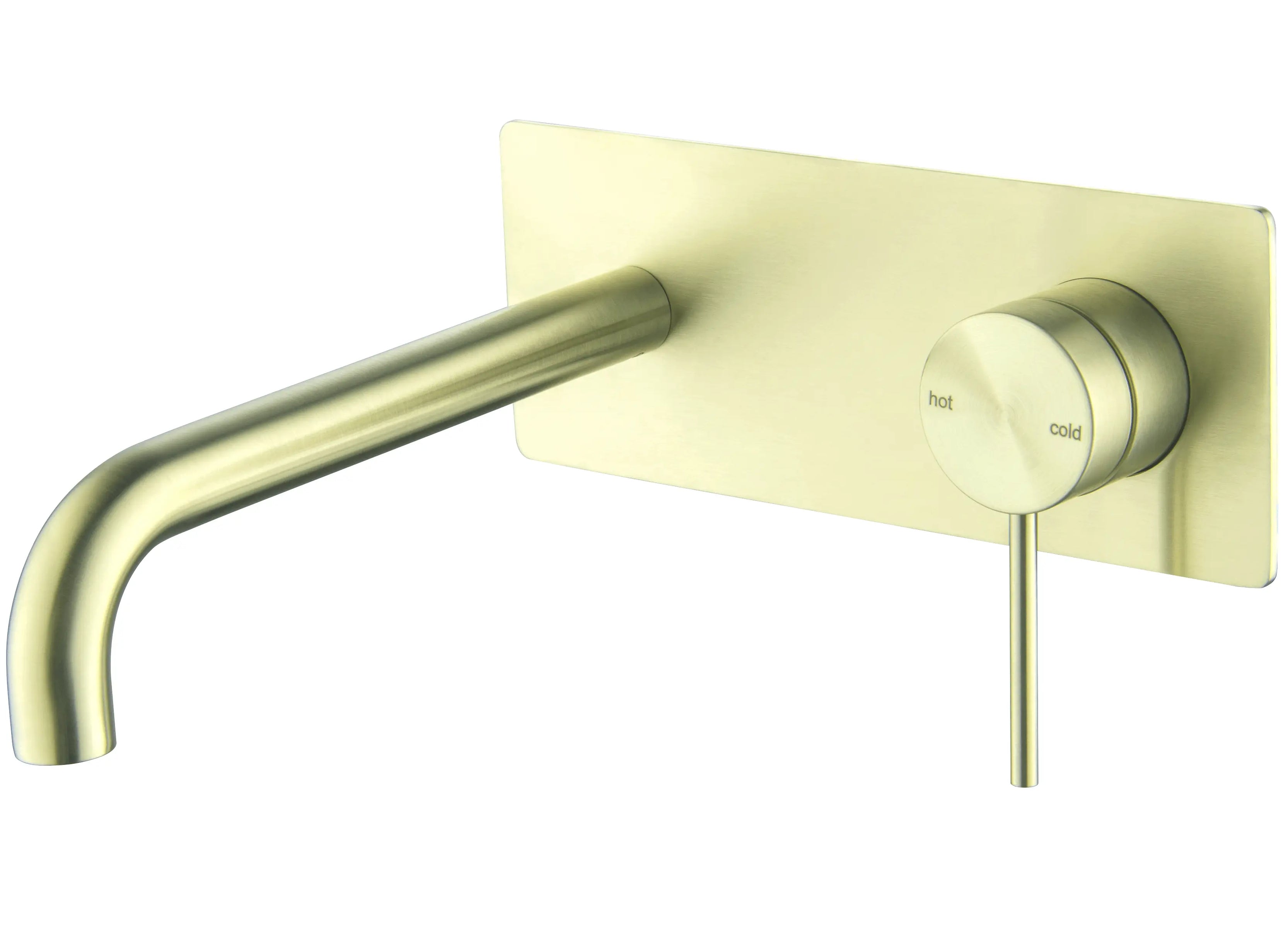 Mica Wall-Spout Combo – Curved Spout – 1P – TRIM KIT ONLY